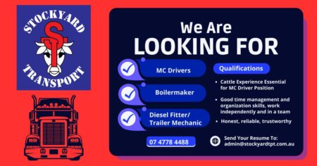 MC Driver/ Boilermaker & Diesel Fitter/Trailer Mechanic | Driver Jobs ...